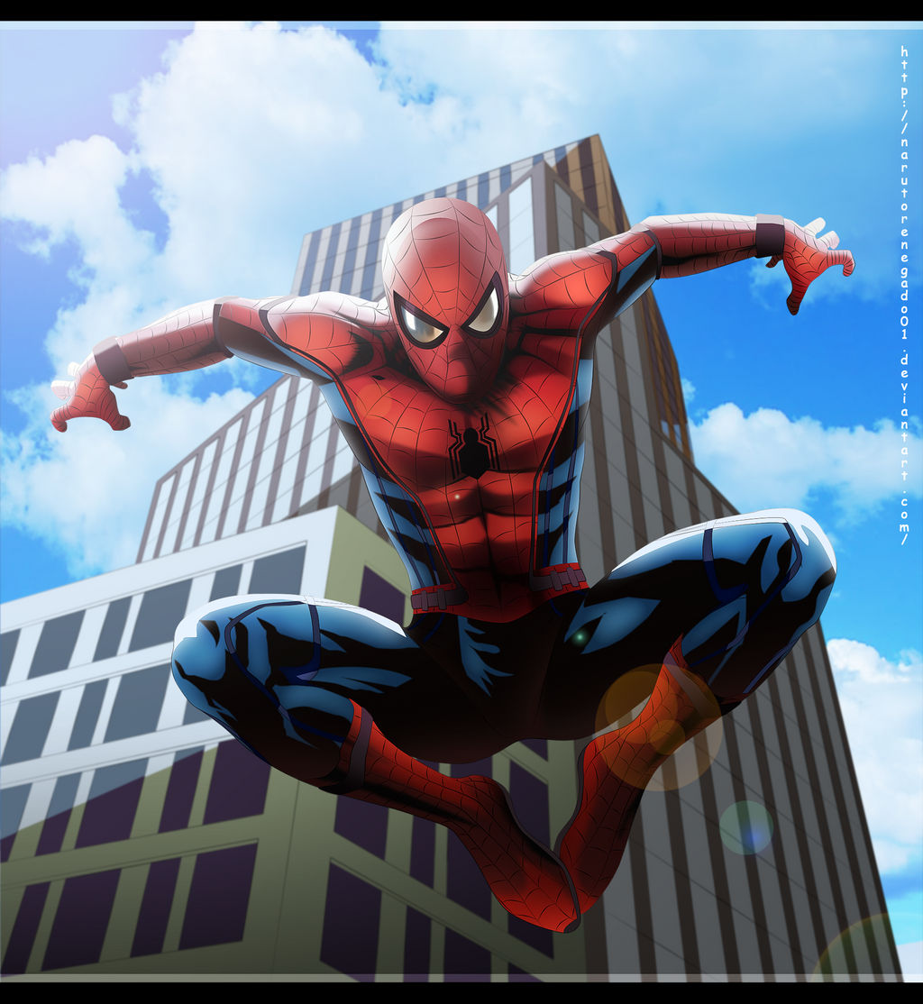 Spider Man Civil War Version By Narutorenegado01 On Deviantart