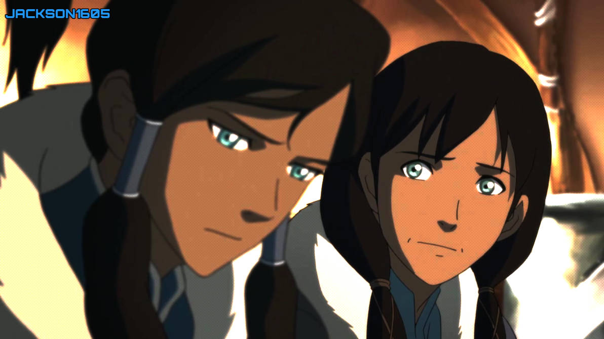 Korra And Senna By Jackson1605 On Deviantart