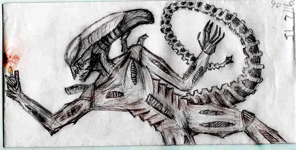 pyro alien by feffy88 on DeviantArt