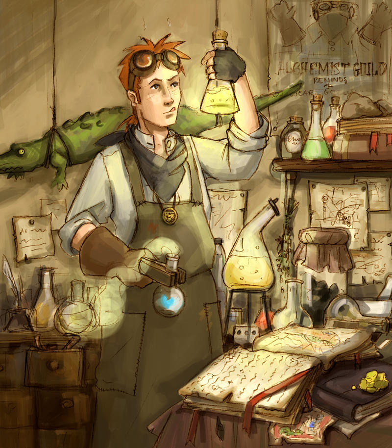 Alchemist by Werdandi on DeviantArt