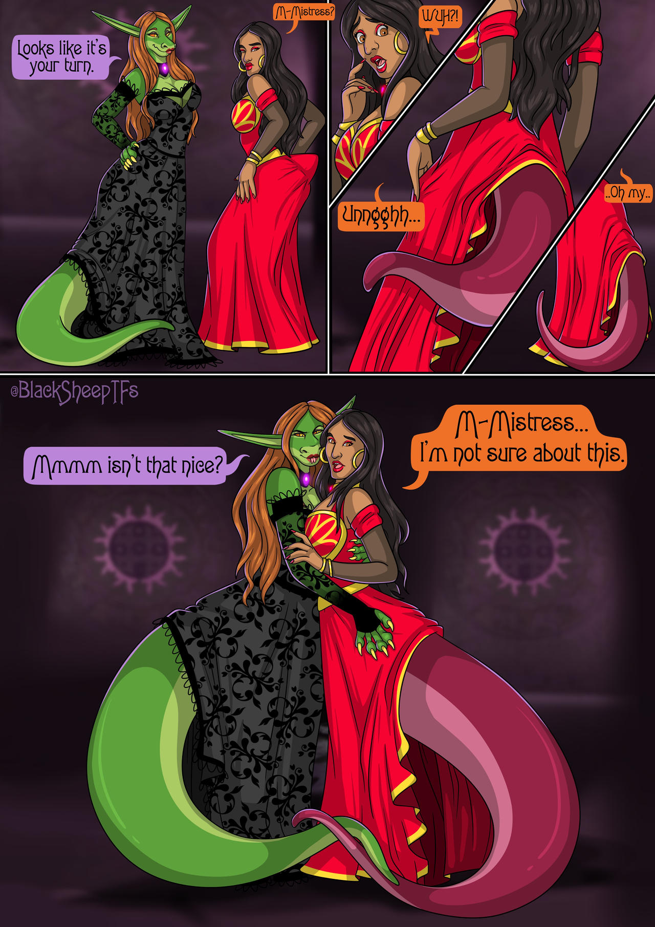 Dark Magic Dragoness Part 5- Comm by BlackSheepTFs on DeviantArt Dark Magic Dragoness Part 5- Comm by BlackSheepTFs on DeviantArt