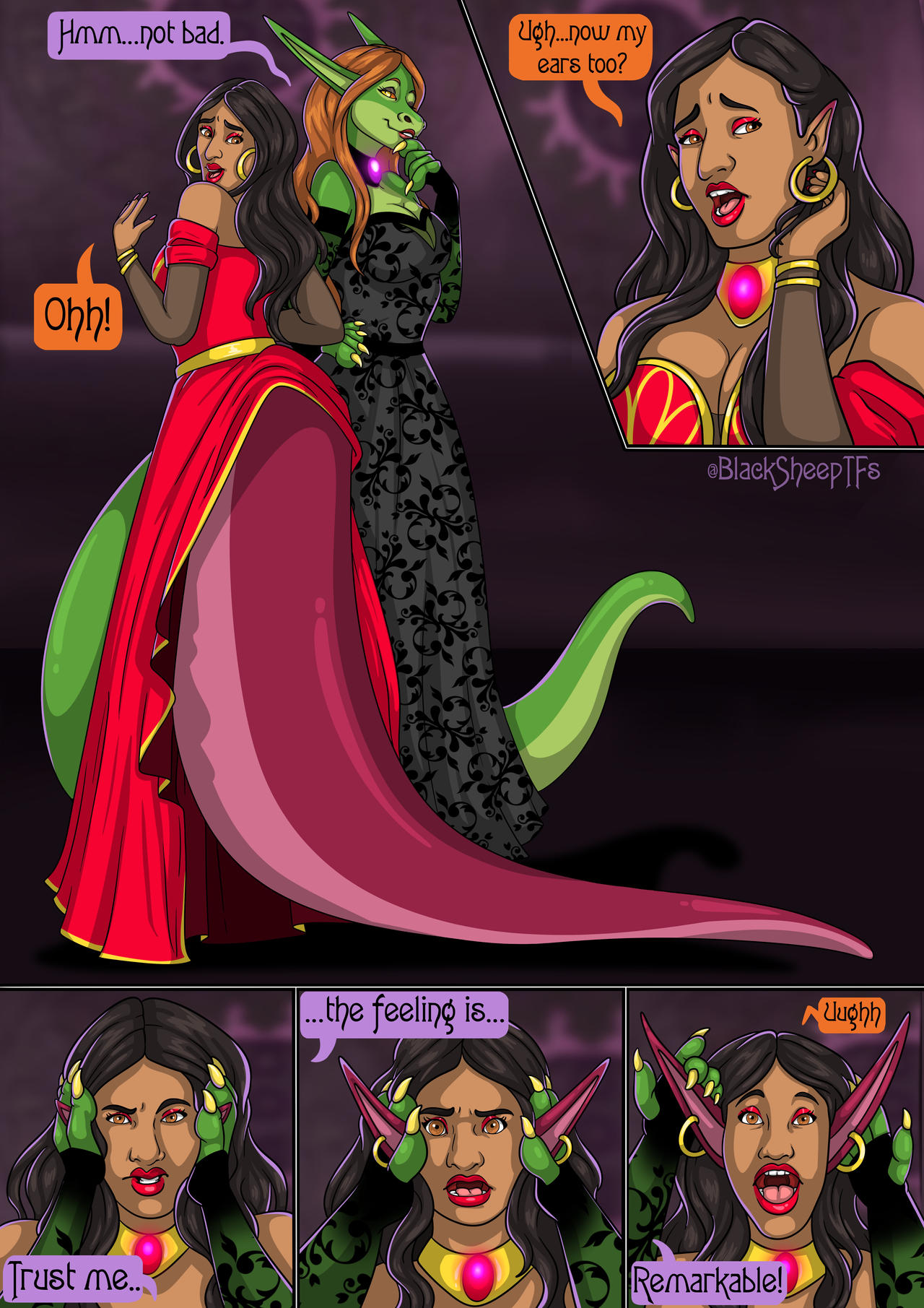 Dark Magic Dragoness Part 6- Comm by BlackSheepTFs on DeviantArt Dark Magic Dragoness Part 6- Comm by BlackSheepTFs on DeviantArt