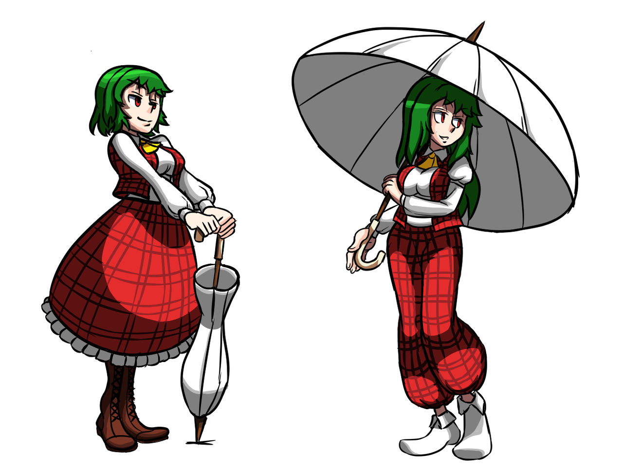 Parasoul Yuuka By Arbizo On Deviantart