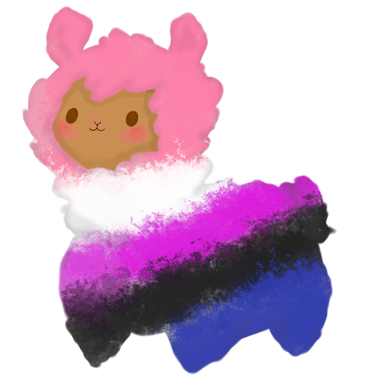 Gender Fluid Alpaca Pride By Leraxsc On Deviantart