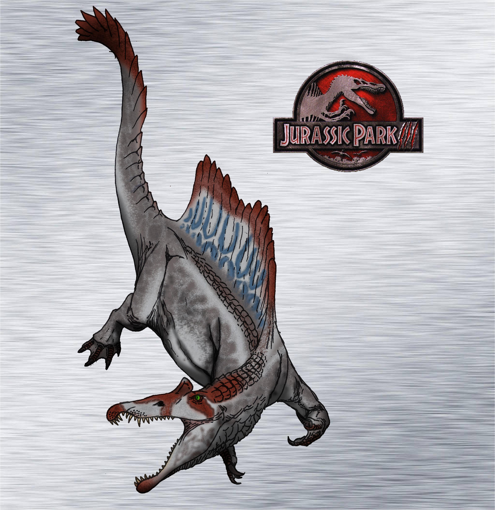 Dinovember day 25 - Spinosaurus by kingrexy on DeviantArt Dinovember day 25 - Spinosaurus by kingrexy on DeviantArt