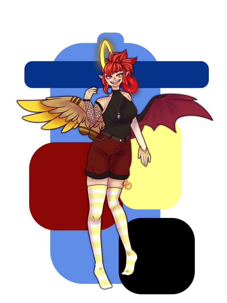 Cringetober Angelxdemon By Whiteclaw001 On Deviantart