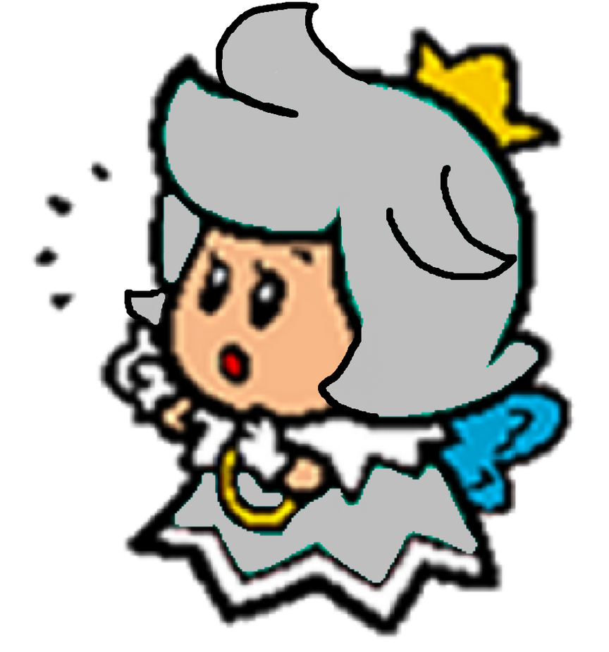 Super Mario Silver Sprixie Princess 2d By Megatoon1234 On Deviantart
