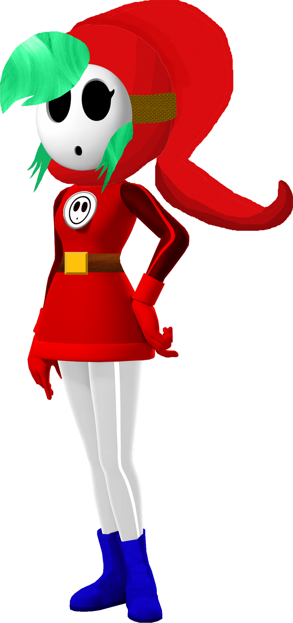 3d Shy Gal By Megatoon1234 On Deviantart