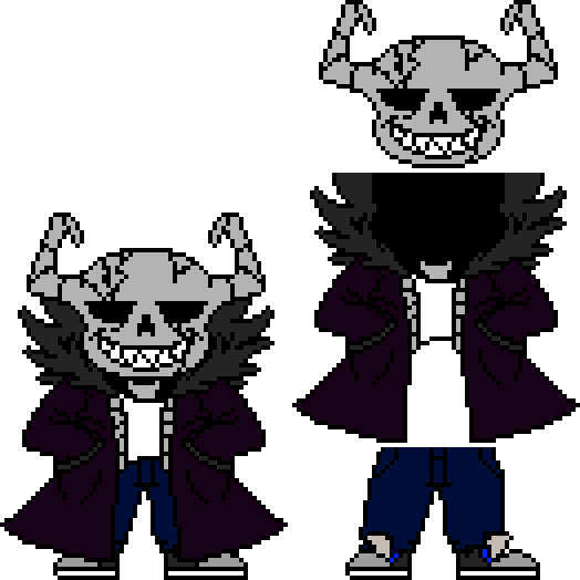 Dragontale Sans sprite by Dragon8er on DeviantArt Dragontale Sans sprite by Dragon8er on DeviantArt