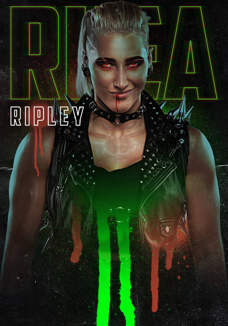 Rhea Ripley By Wiztek9 On Deviantart