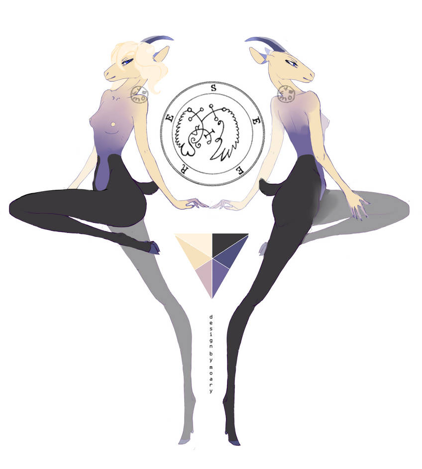 Demon Goat Adopt 70 Open By Moary On Deviantart