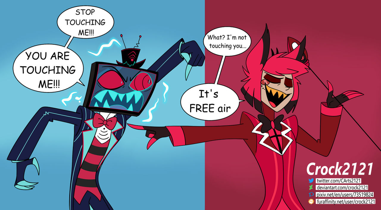 Alastor Vs Vox By Crock2121 On Deviantart