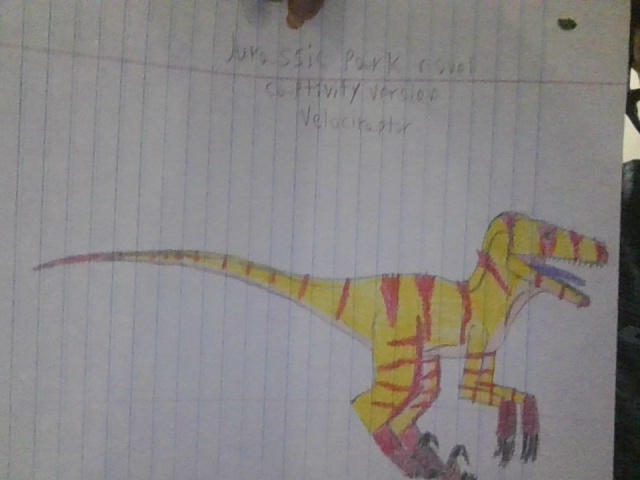 Jp Novel Velociraptor Drawing By Chelicerate777 On Deviantart
