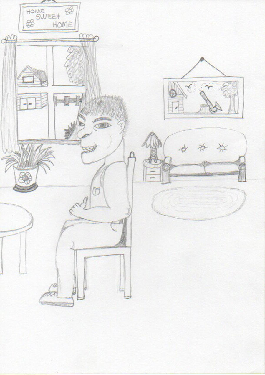 Man In His Home By Mystictabs On Deviantart