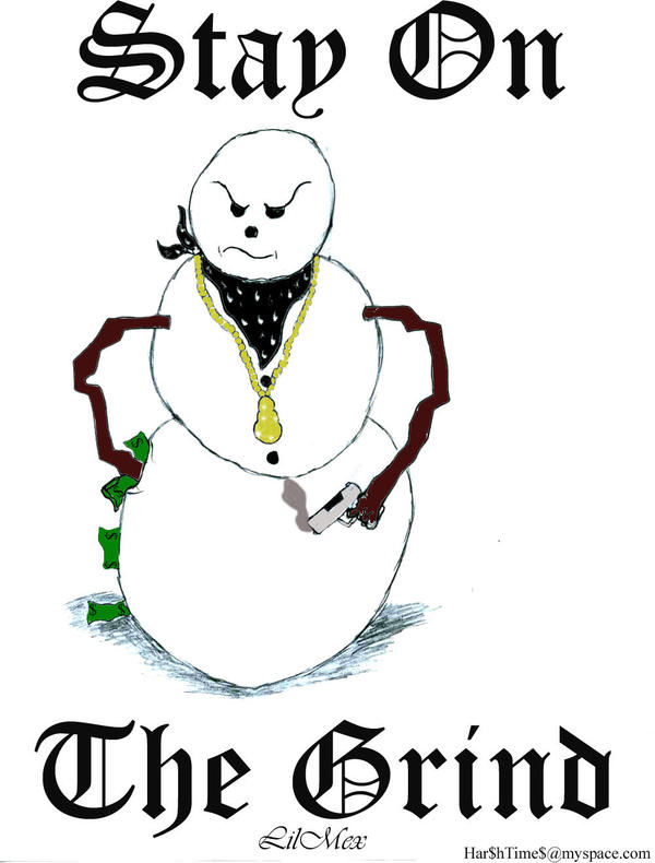 gangster snowman by slky112 on DeviantArt