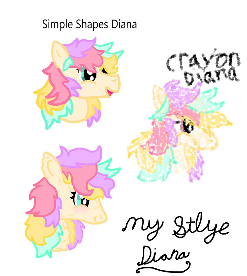 Different Dianas By Sailorplays On Deviantart