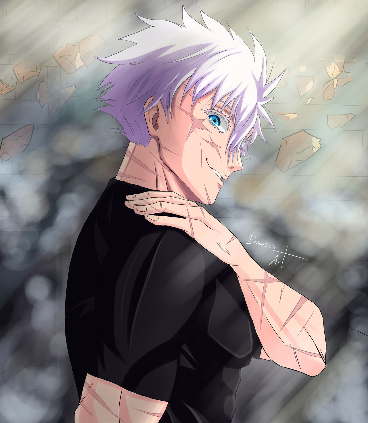 Why Is Gojo Wearing Toji S Clothes Destiny Of The Str