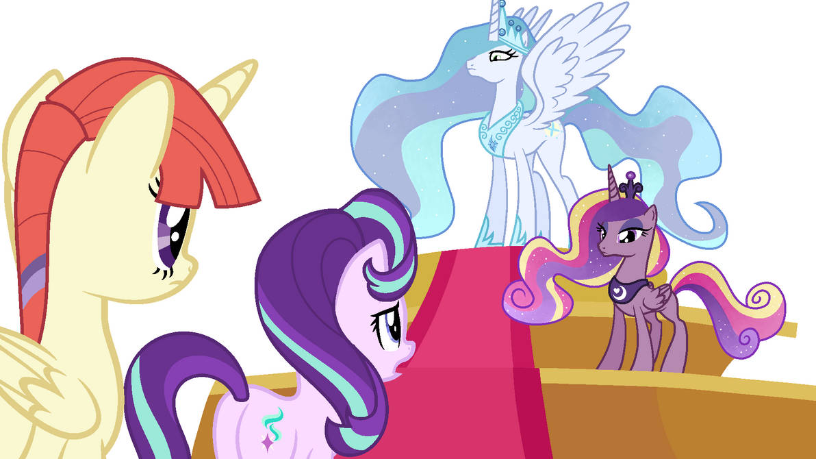 Au Starlight Glimmer Meets Princess Chrysalis By Sarahalen On Deviantart