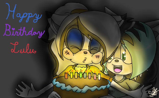 Happy Birthday Lulu By Twisastrous On Deviantart