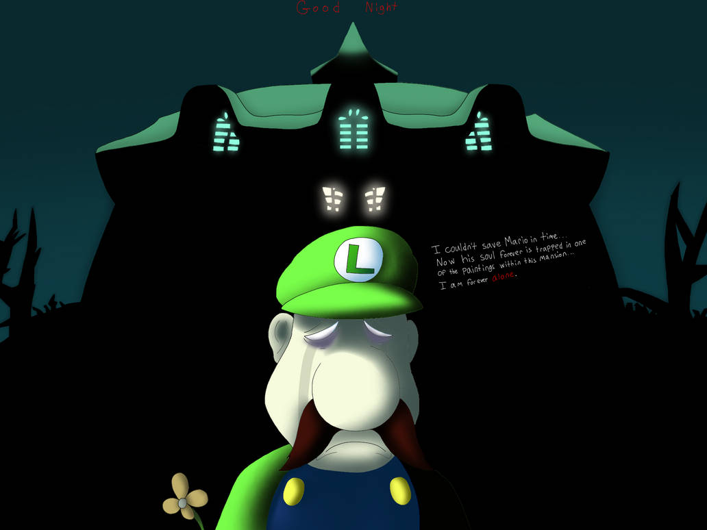 Luigis Mansion Beta Game Over Screen By Leafyjolt On Deviantart