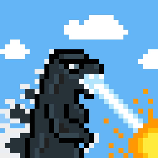 Godzilla Pixel Art By Gojiraboi On Deviantart