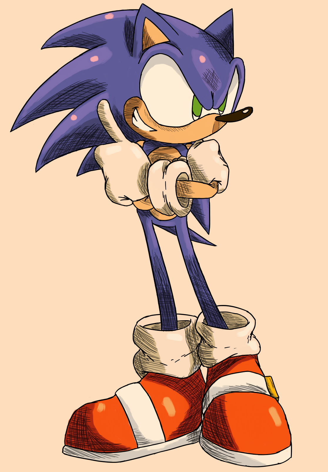 Sonic Marvel Vs Capcom 2 Style By Colonelryan02 On Deviantart