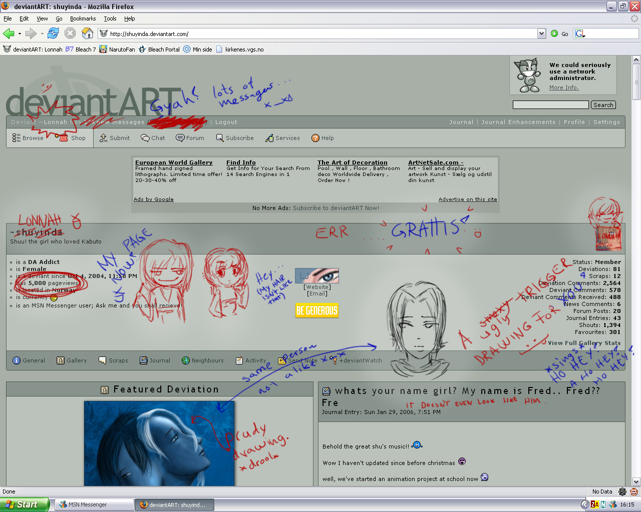 Shuu's 5000th pv by Lonnah on DeviantArt