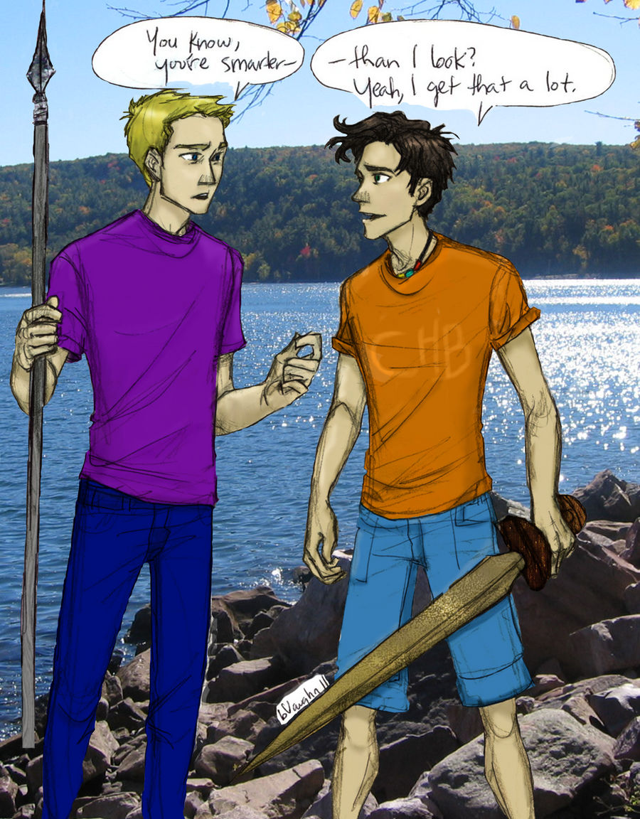Percy Jackson And Jason Grace ~by Burdge Bug By Juh1501 On Deviantart