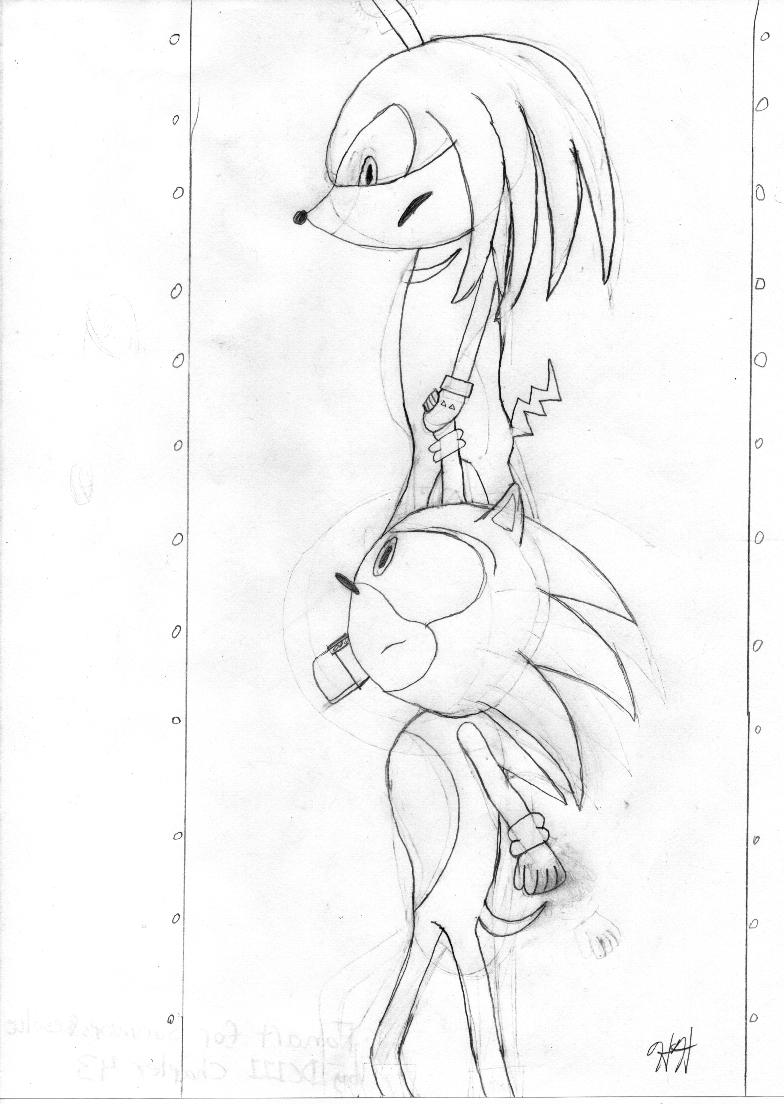 Knuckles Saving Sonic by SONICFAN11LUV on DeviantArt Knuckles Saving Sonic by SONICFAN11LUV on DeviantArt