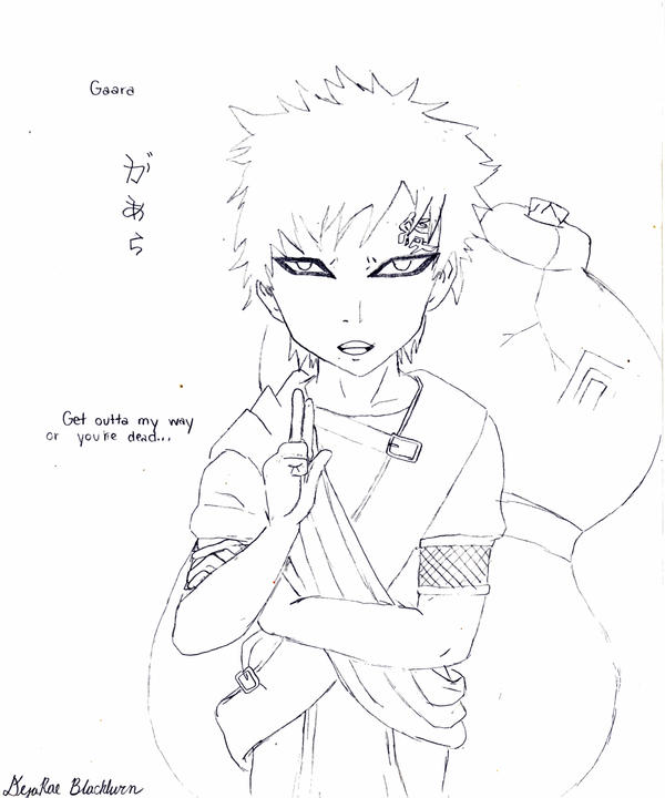 Deadly Gaara by alexpharoa on DeviantArt