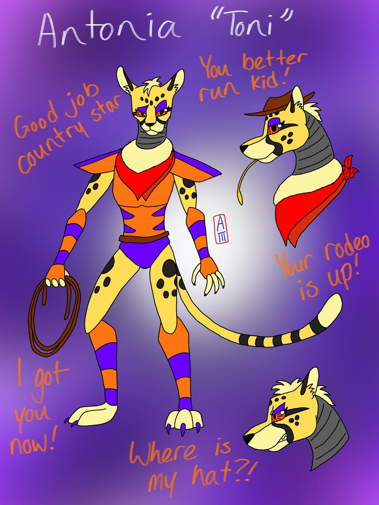 Fnaf Sb Oc Toni By Fireangel5talons On Deviantart