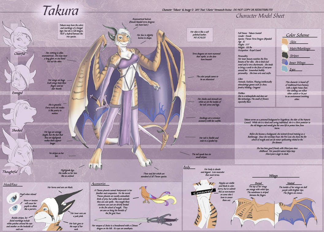 Takura- Character Sheet by Ulario on DeviantArt Takura- Character Sheet by Ulario on DeviantArt