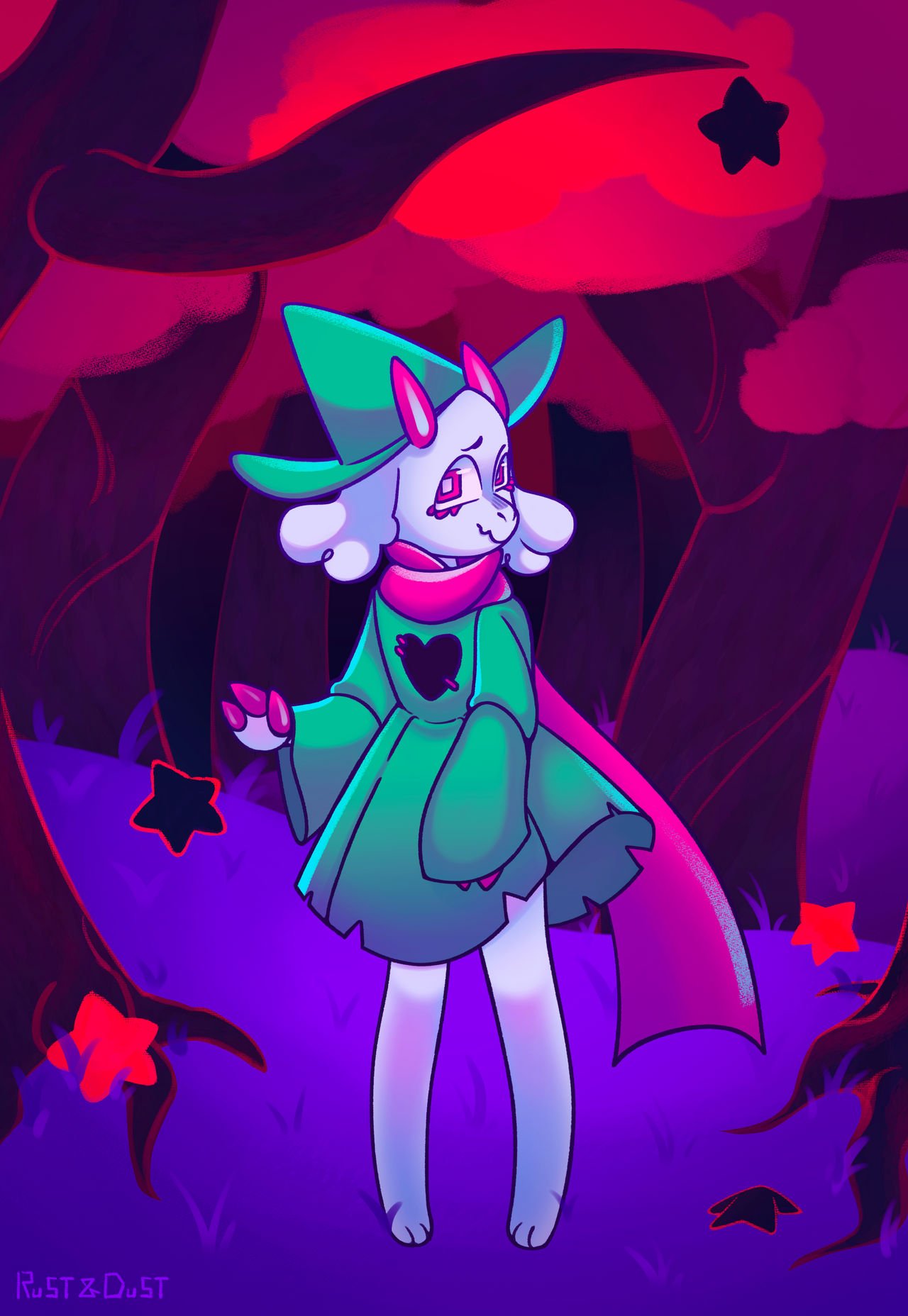 Ralsei Fanart By 1RustAndDust1 On DeviantArt ralsei-fanart-by-1rustanddust1-on-deviantart