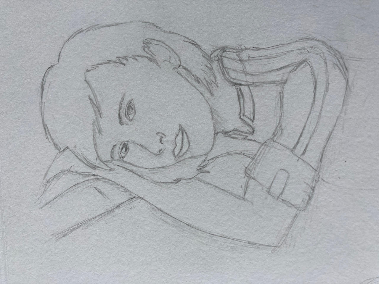 Samantha Traynor Lying Down Mass Effect By Sprywinds On Deviantart