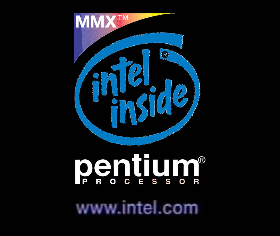 Intel Pentium Mmx Logo Remake By Spiffy20 On Deviantart