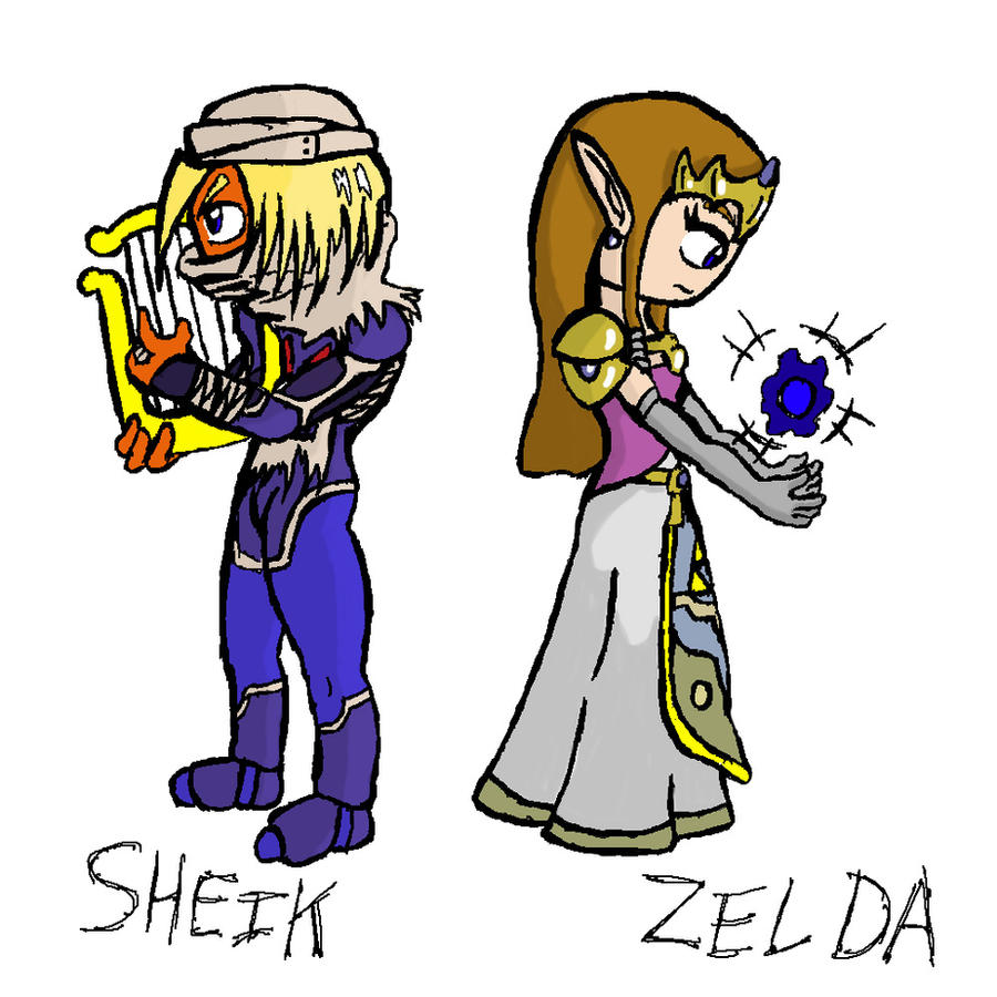 Zelda Sheik By Thkzero On Deviantart