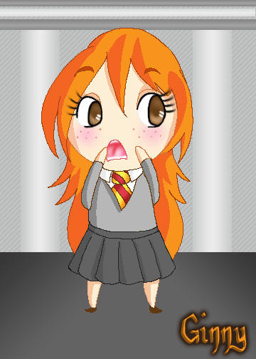 Chibi Ginny Weasley By Nearlyindicent On Deviantart