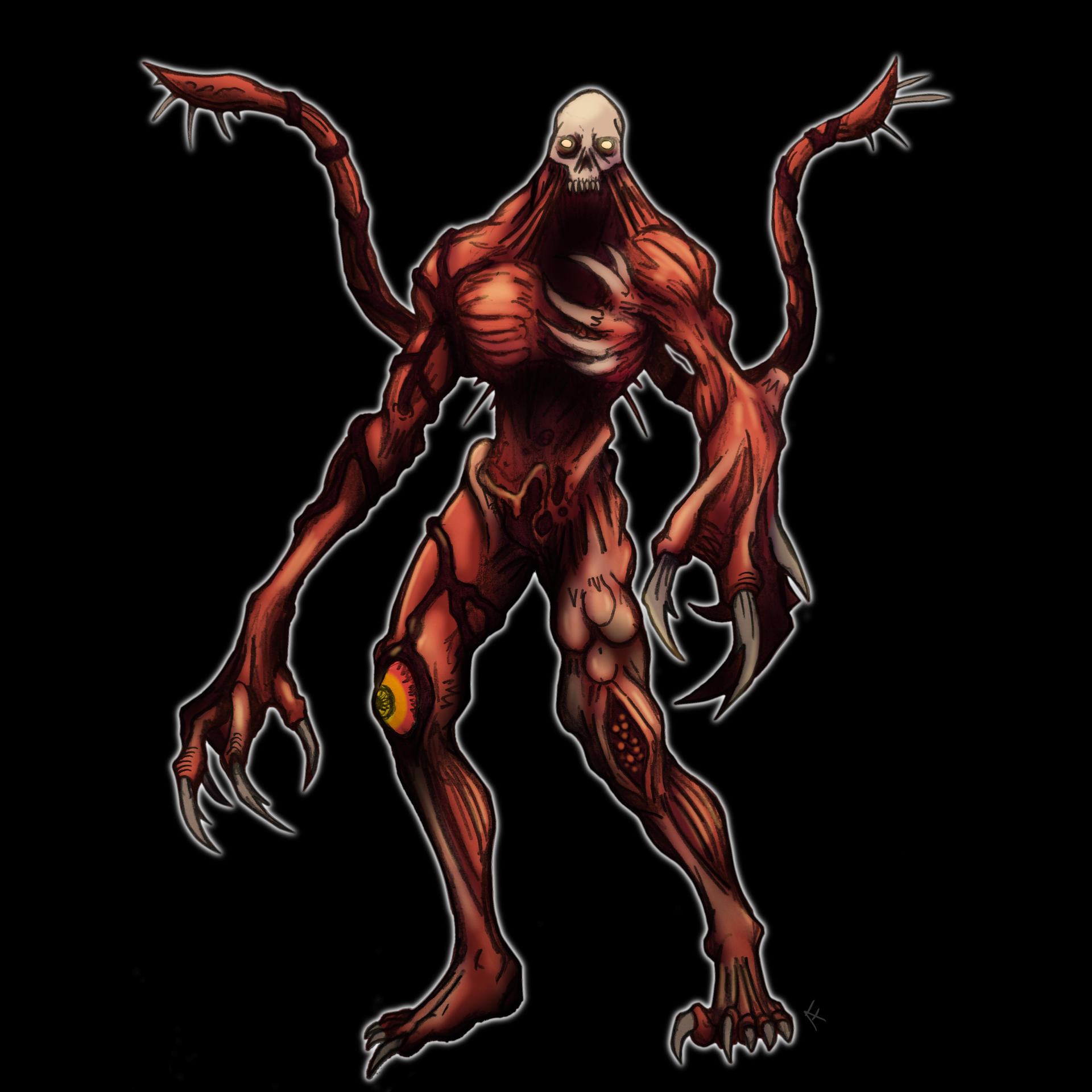 Crimson Head G Mutant By Arrancarfighter On Deviantart