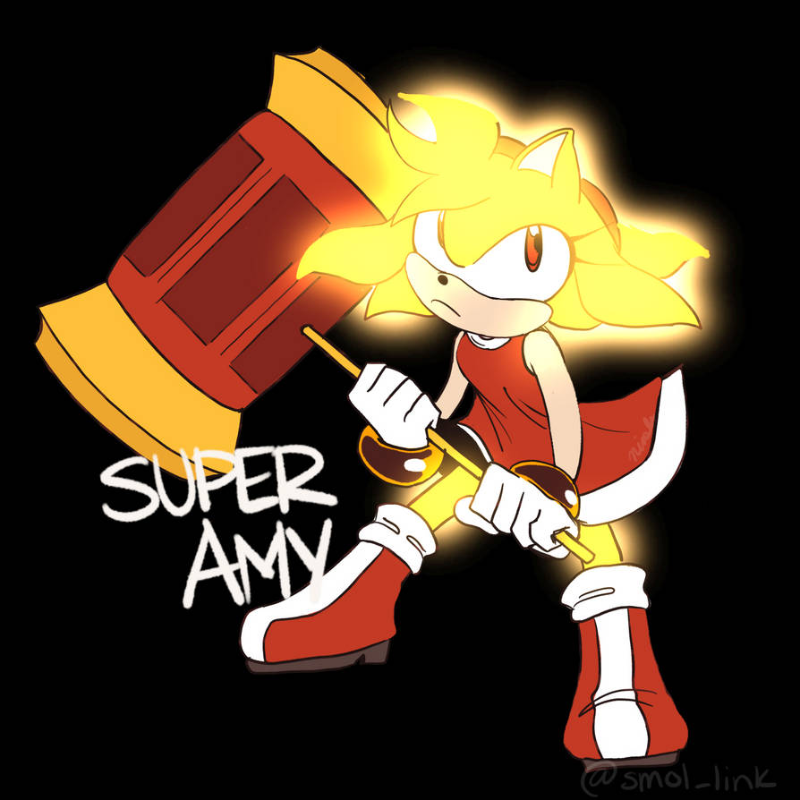Super Amy Rose By Smol Link On Deviantart