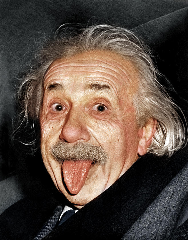 Albert Einstein's tongue photograph by Zuzahin on DeviantArt Albert Einstein's tongue photograph by Zuzahin on DeviantArt