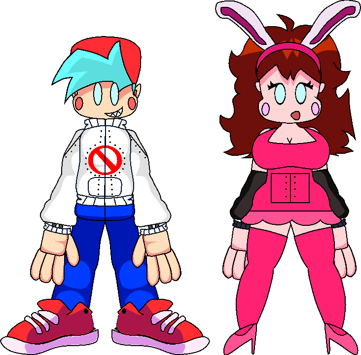 Old Animatronic Bf And Gf By Dominickartsrabbit75 On Deviantart