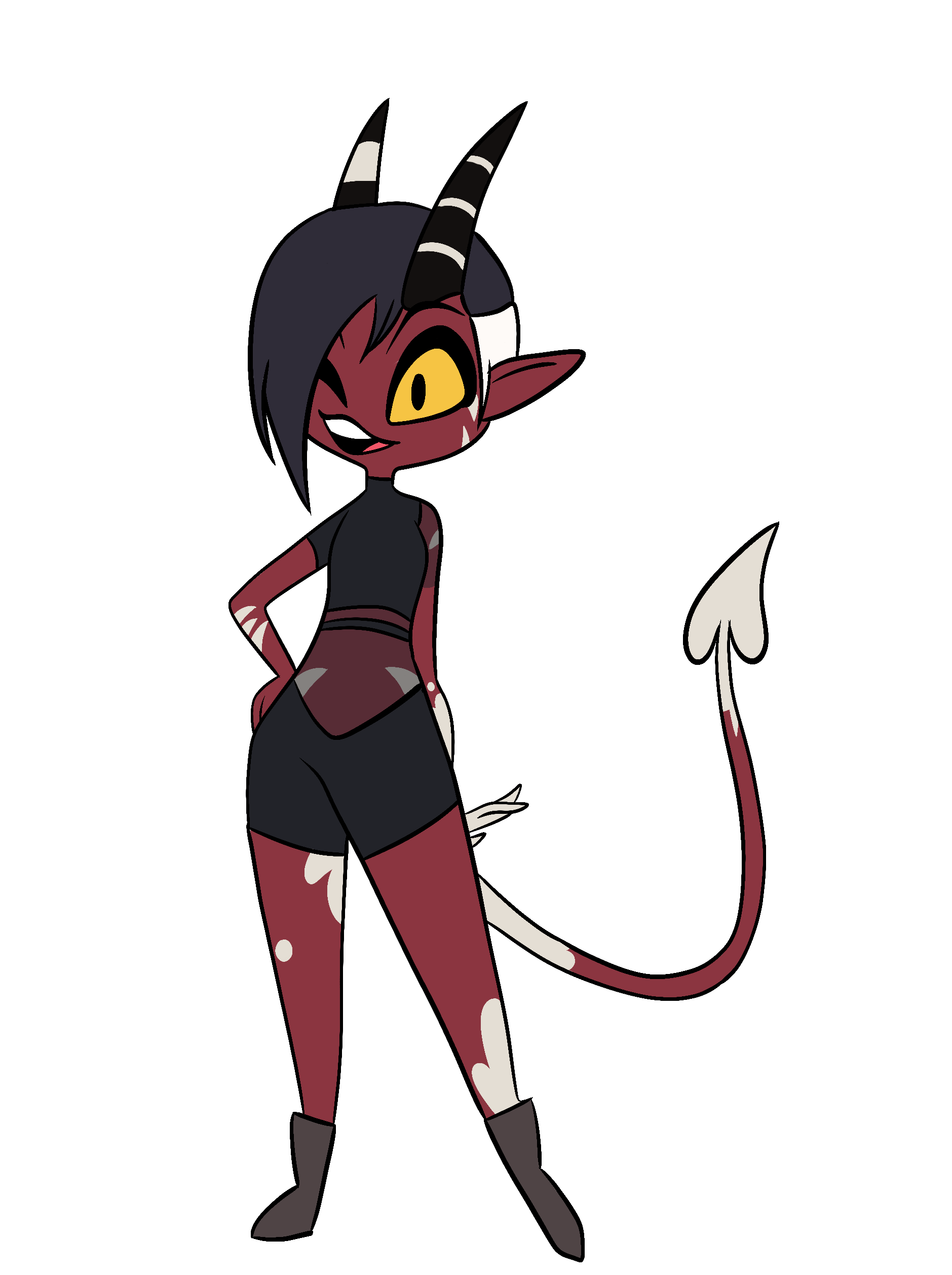 Helluva Boss Oc By Luxuart On Deviantart