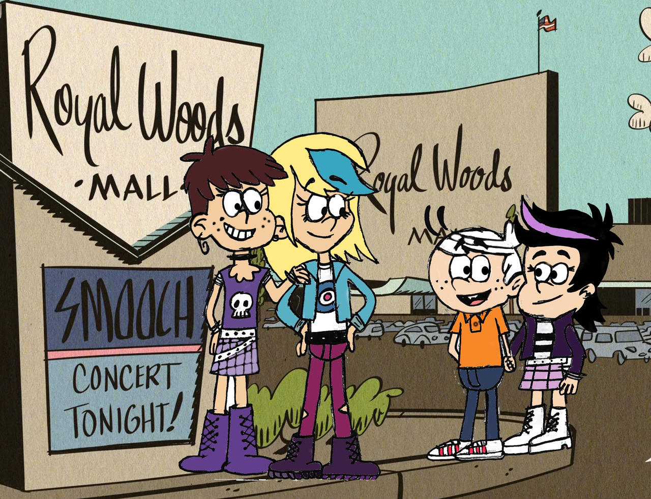 Tlh Couples Lincoln X Tabby Luna X Sam Sharp By Millsalpha33 On Deviantart