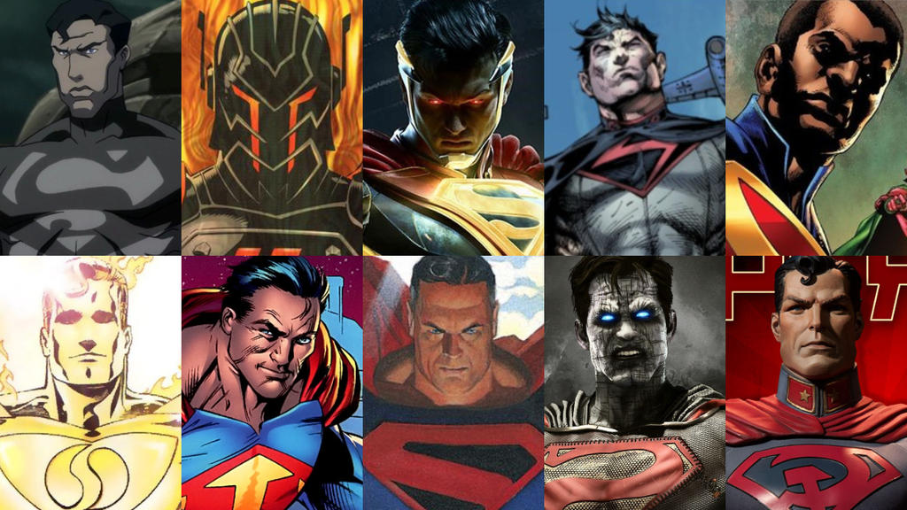 Top 10 Alternate Reality Versions Of Superman By Herocollector16 On Deviantart