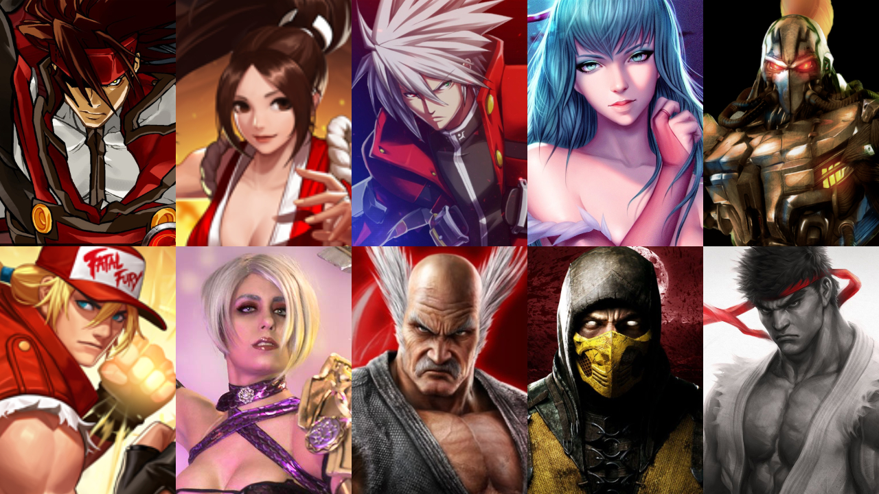 Top 10 Best Fighting Game Characters Of All Time By Herocollector16 On Deviantart