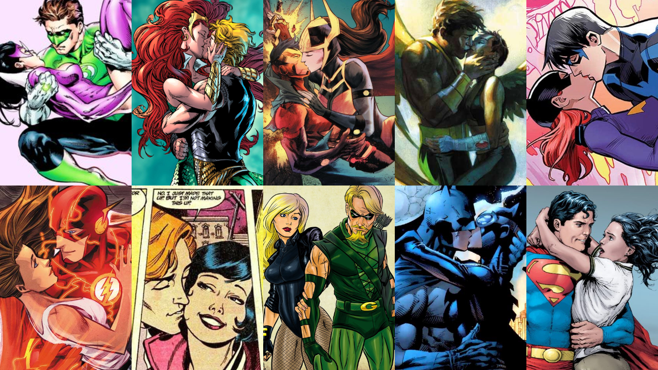 Top 10 Couples In Dc Comics By Herocollector16 On Deviantart