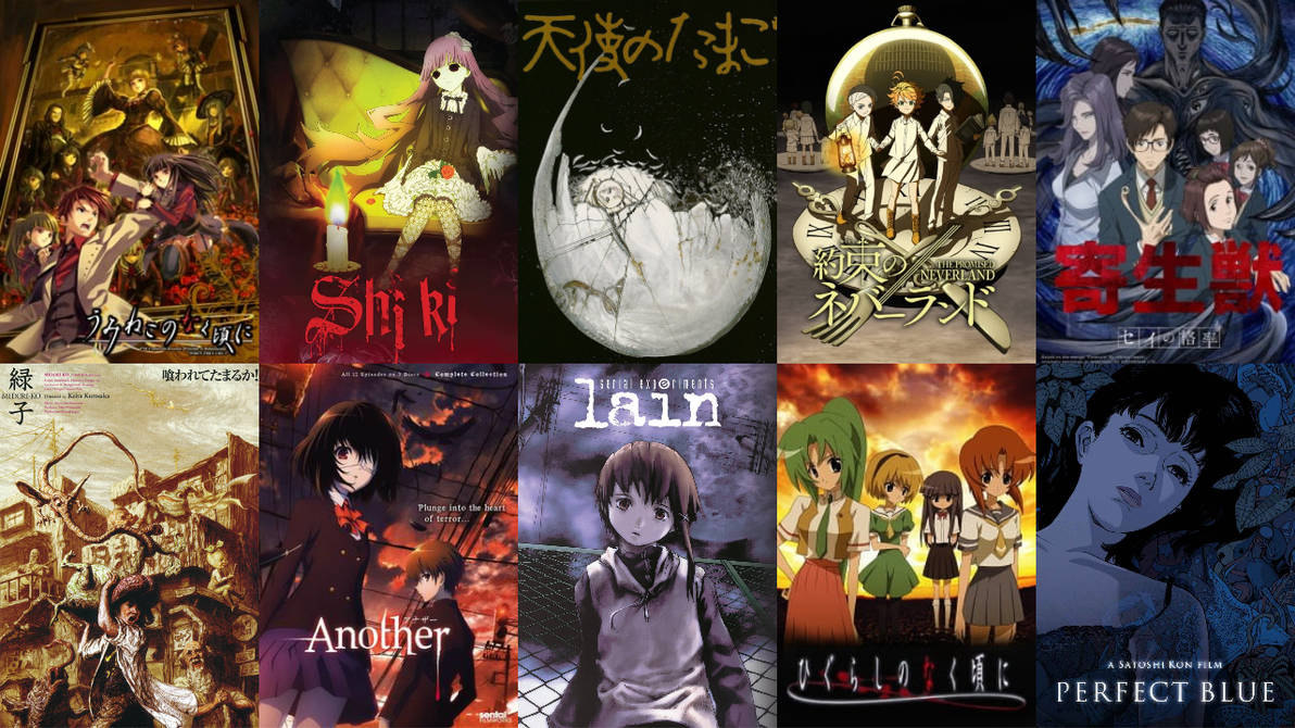 Top 10 Scariest Anime Of All Time By Herocollector16 On Deviantart