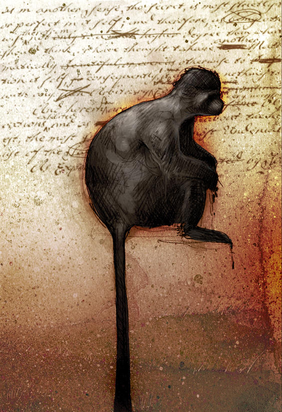 Ink monkey by ggatz on DeviantArt