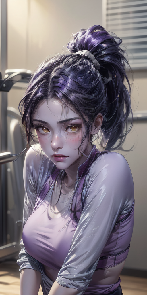 Request Widowmaker Overwatch Shy At The Gym By Dragoniandeity On Deviantart