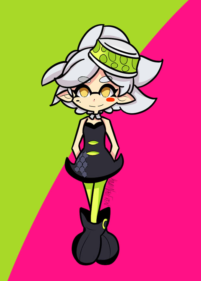 Splatoon Marie By Kawaiinekoeren On Deviantart